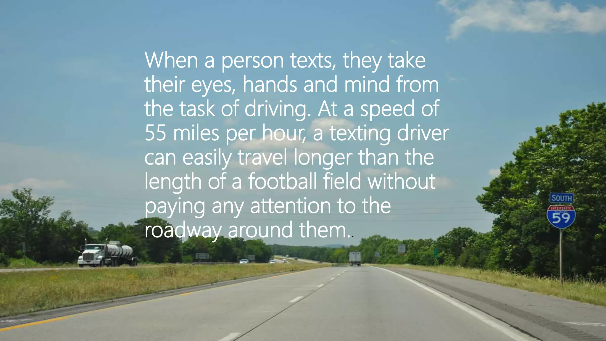 Distracted Driving Awareness Month | PPTX