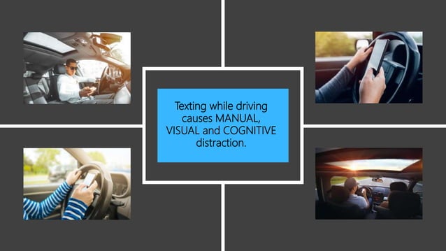 Distracted Driving Awareness Month | PPTX