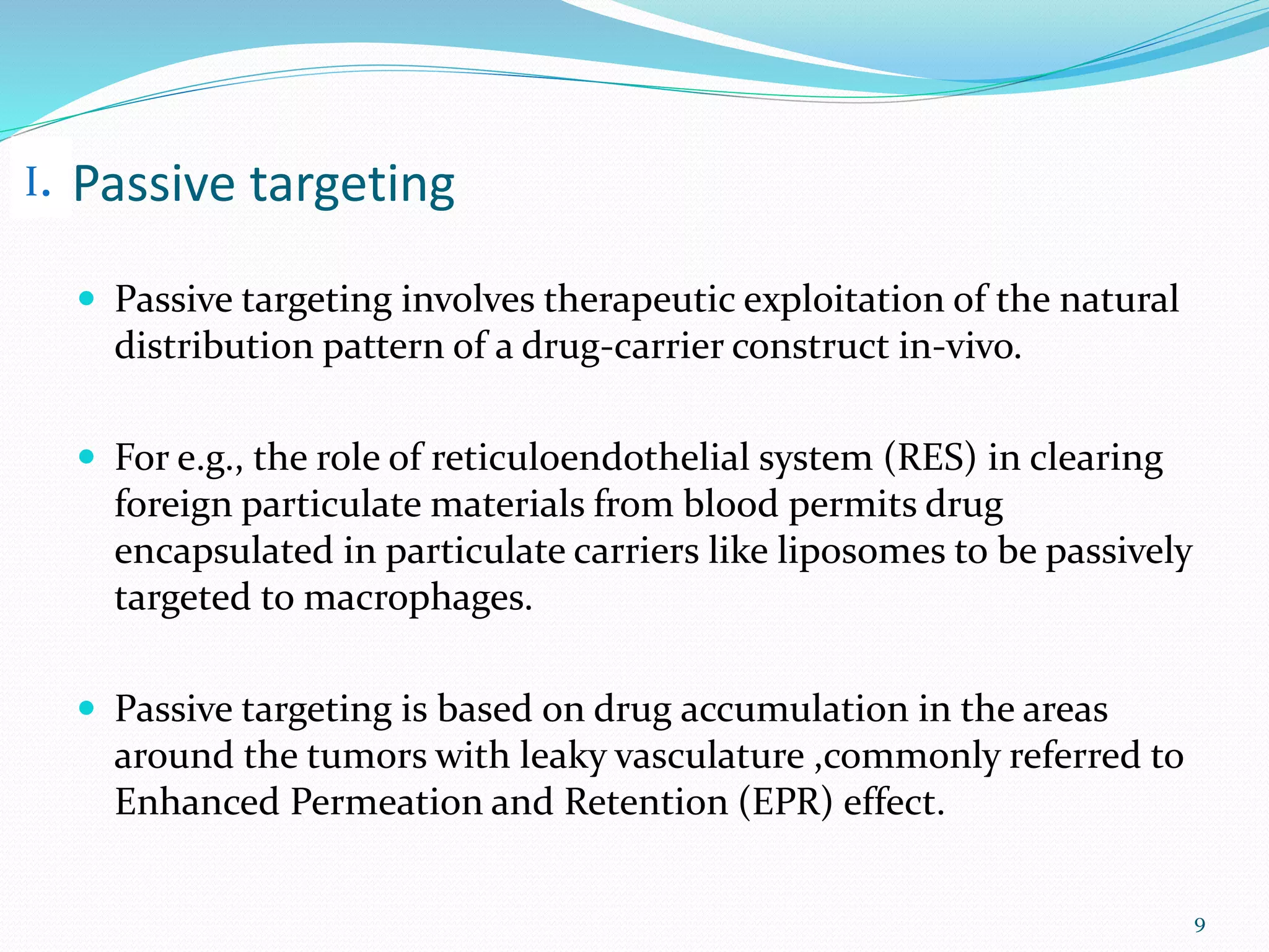 TUMOR TARGETING DRUG DELIVERY | PPTX