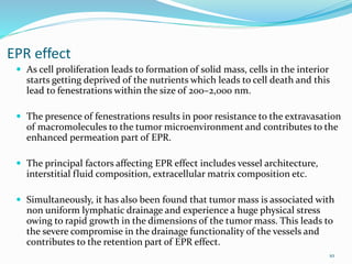 TUMOR TARGETING DRUG DELIVERY | PPTX