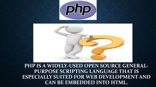 PHP TRAINING IN CHANDIGARH | PPTX