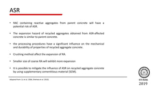 Exploring the Durability of Recycled Aggregate Concrete | PPTX