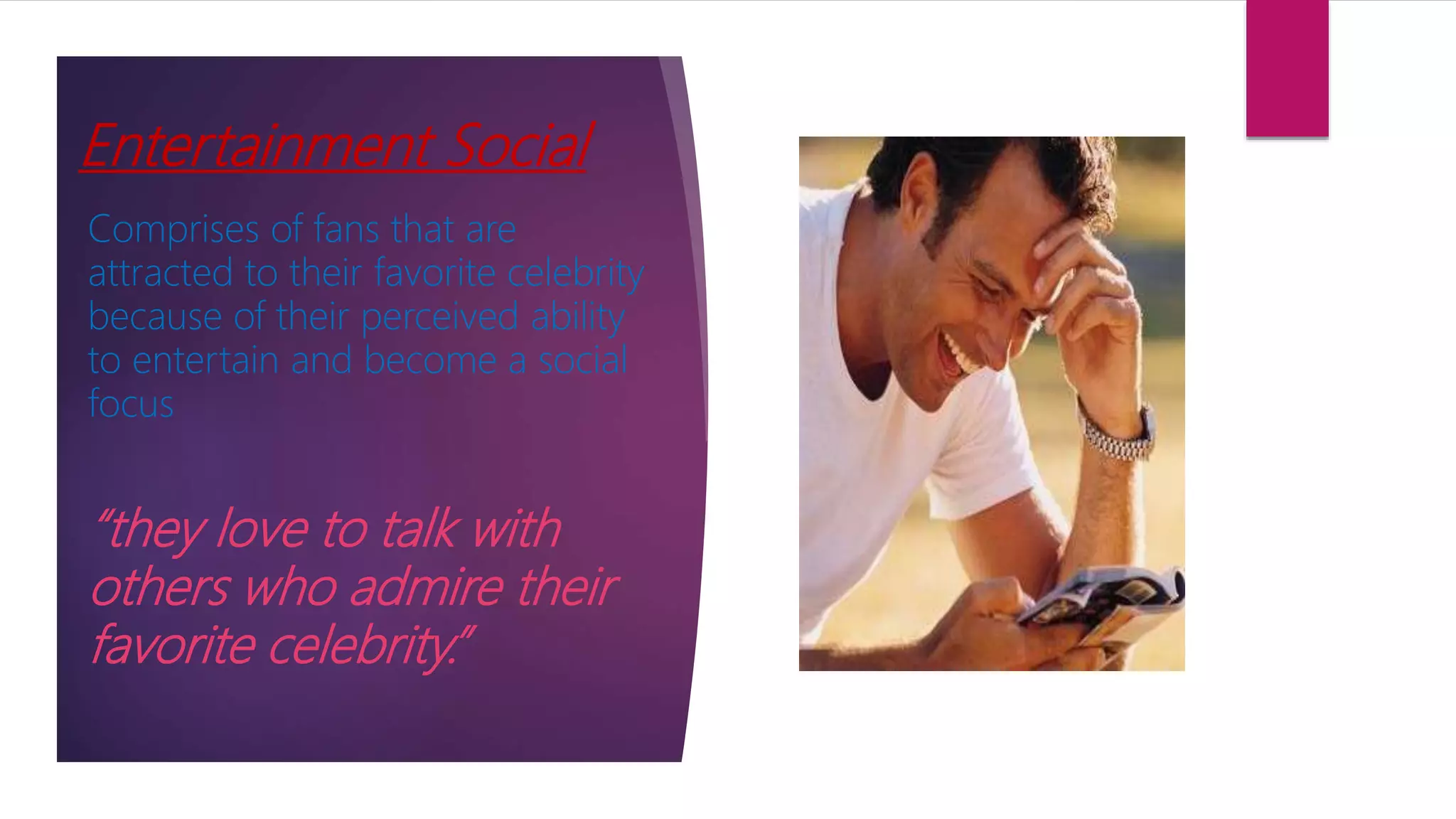 Obsession With Celebrities | PPTX