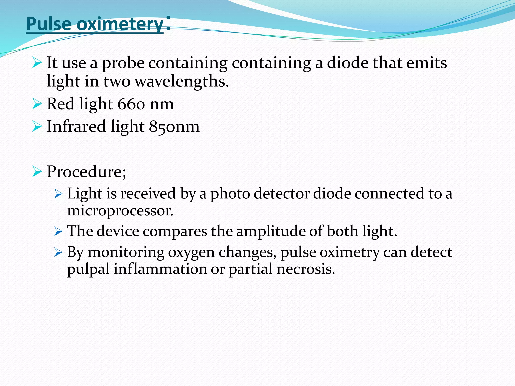 diagnosis of pulpal pathologies | PPTX