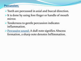 diagnosis of pulpal pathologies | PPTX