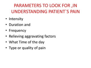 PAIN ASSESSMENT | PPTX