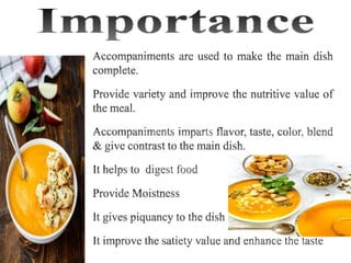 GARNISH AND ACCOMPANIMENTS | PPTX