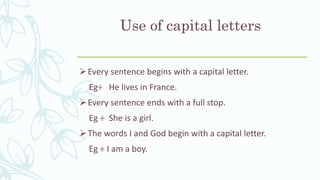 Capital Letters | PPT