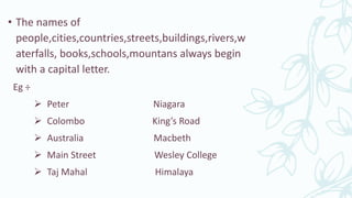 Capital Letters | PPT