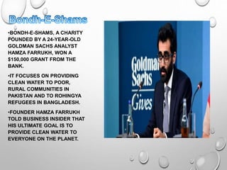 bonde shams | PPTX | Water Services | Home Utilities