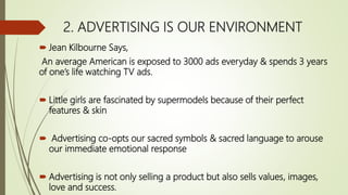 Can't buy my love by Jean Kilbourne | PPT