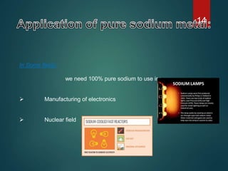 Synthesis of Sodium metal | PPTX