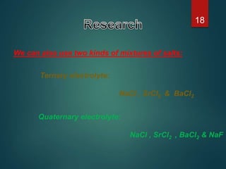 Synthesis of Sodium metal | PPTX