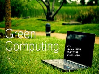 Green Computing | PPTX