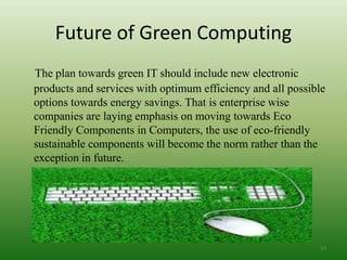 Green Computing | PPTX
