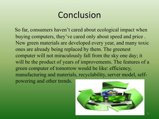 Green Computing | PPT