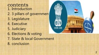 Indian Government system | PPTX