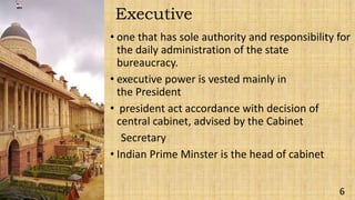 Indian Government system | PPTX