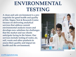 DIFFERENT TYPES OF TESTING SERVICES | PPT