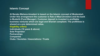 ALBARAKA BANK PRODUCTS | PPTX