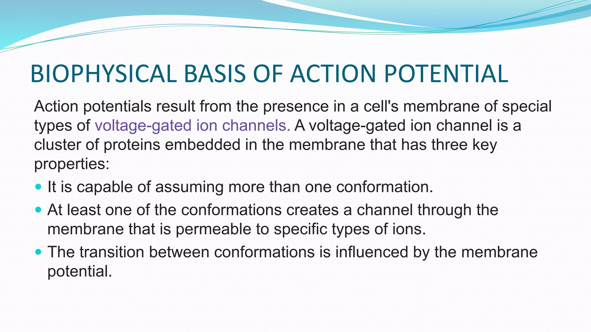 action potential presentation | PPTX