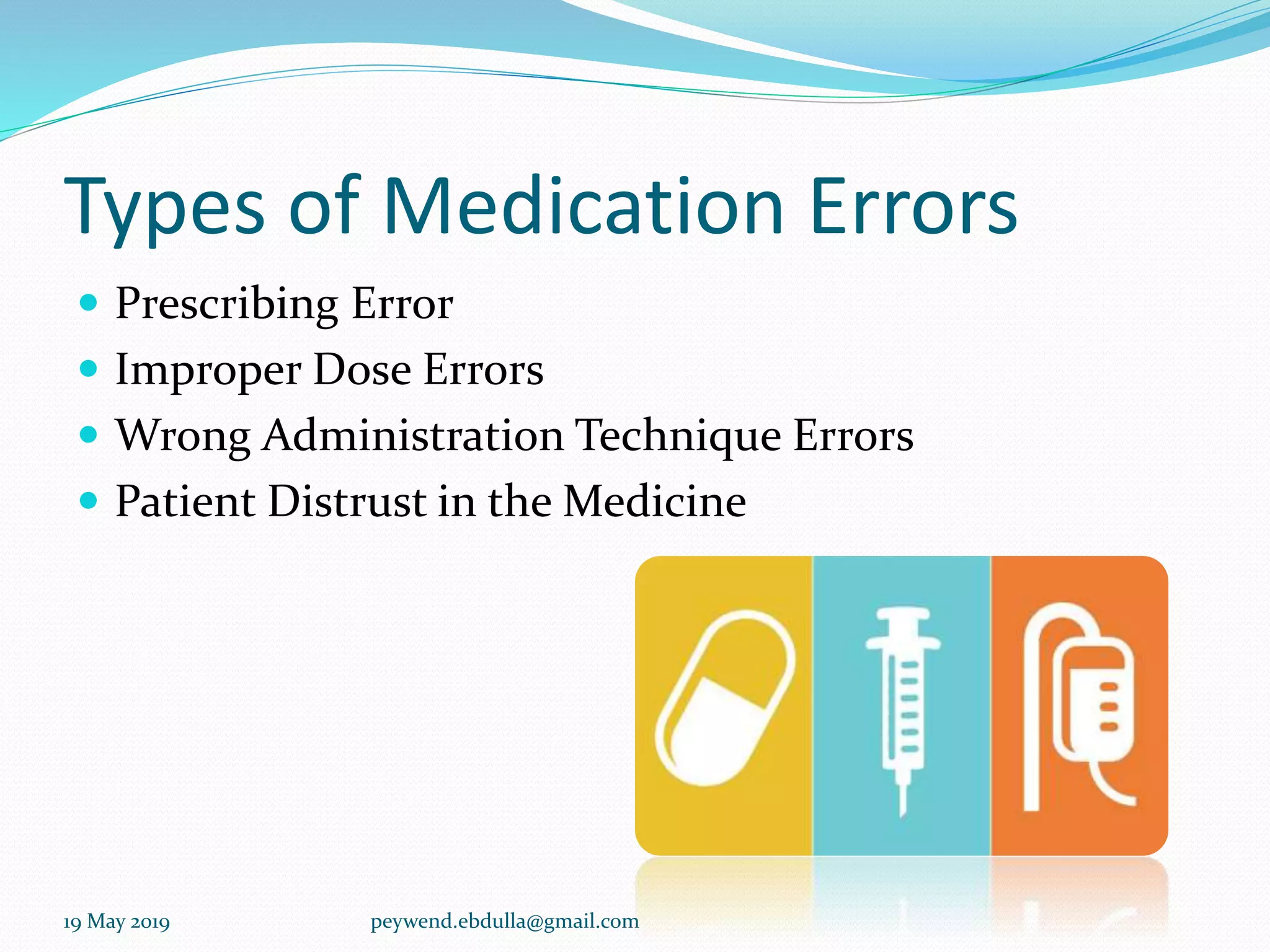 Medication Error | PPTX | Pharmaceutical Industry | Industries