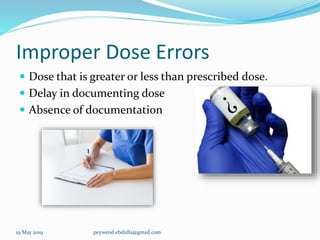 Medication Error | PPTX