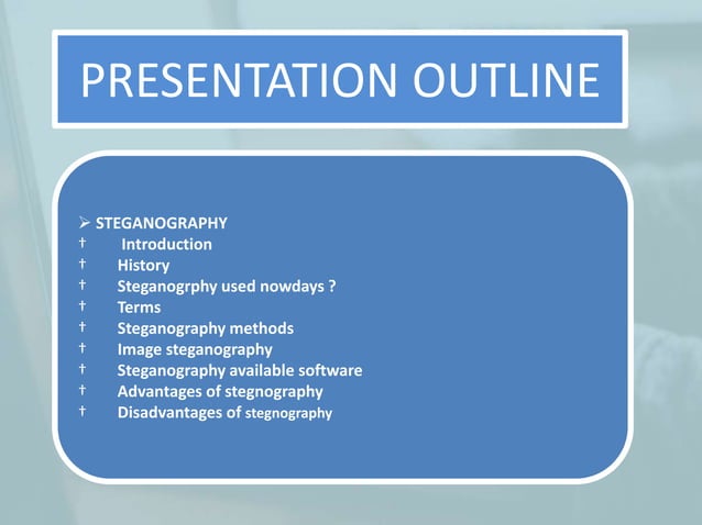 steganography | PPT