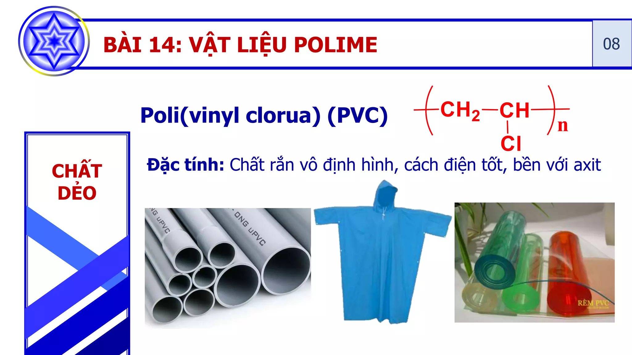 Bài Giảng Điện Tử - Bài 14: Vật liệu Polime - Võ Hữu Cảnh | PPTX