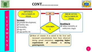 Relationship between feeding and reproduction in fish | PPTX