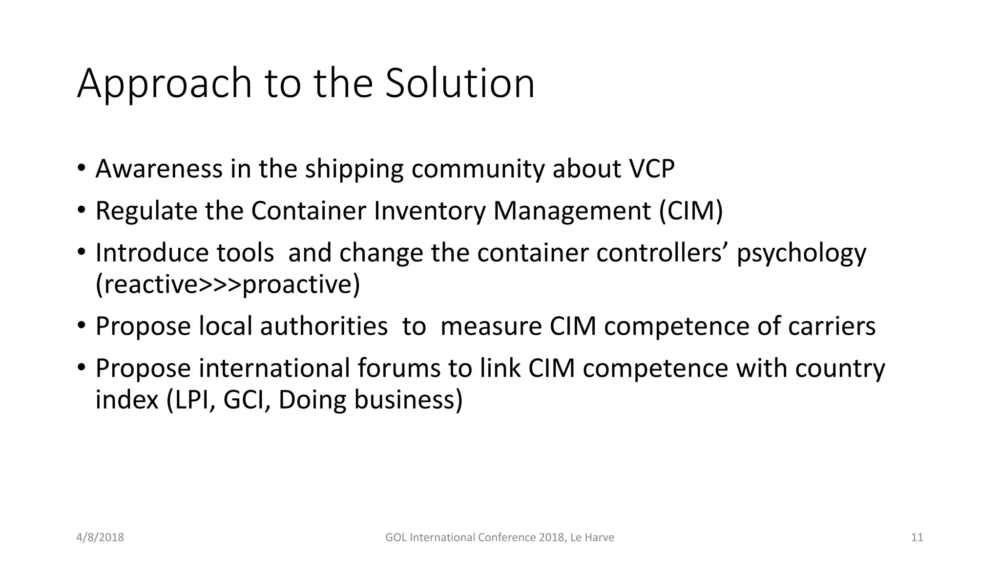container interchange the 6R Model Approach | PPT | Free Download