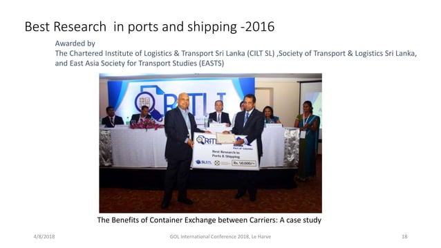 container interchange the 6R Model Approach | PPT