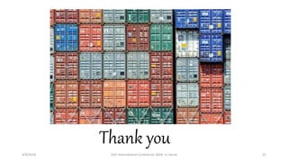 container interchange the 6R Model Approach | PPT