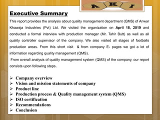 Total quality management system | PPT
