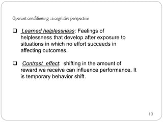 OPERANT CONDITIONING | PPTX