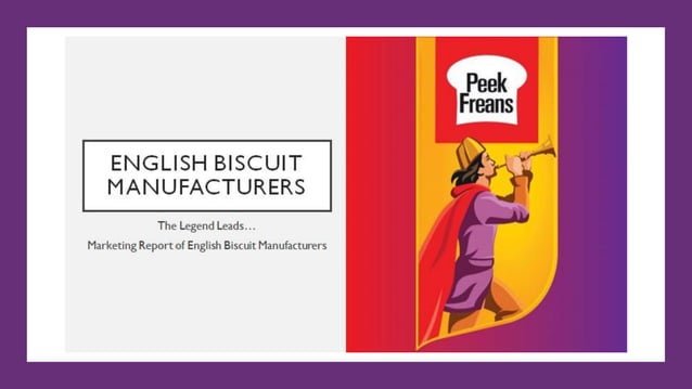 Marketing Report and Analysis of English Biscuit Manufacturers | PDF ...