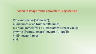 Video Stegnography | PPT