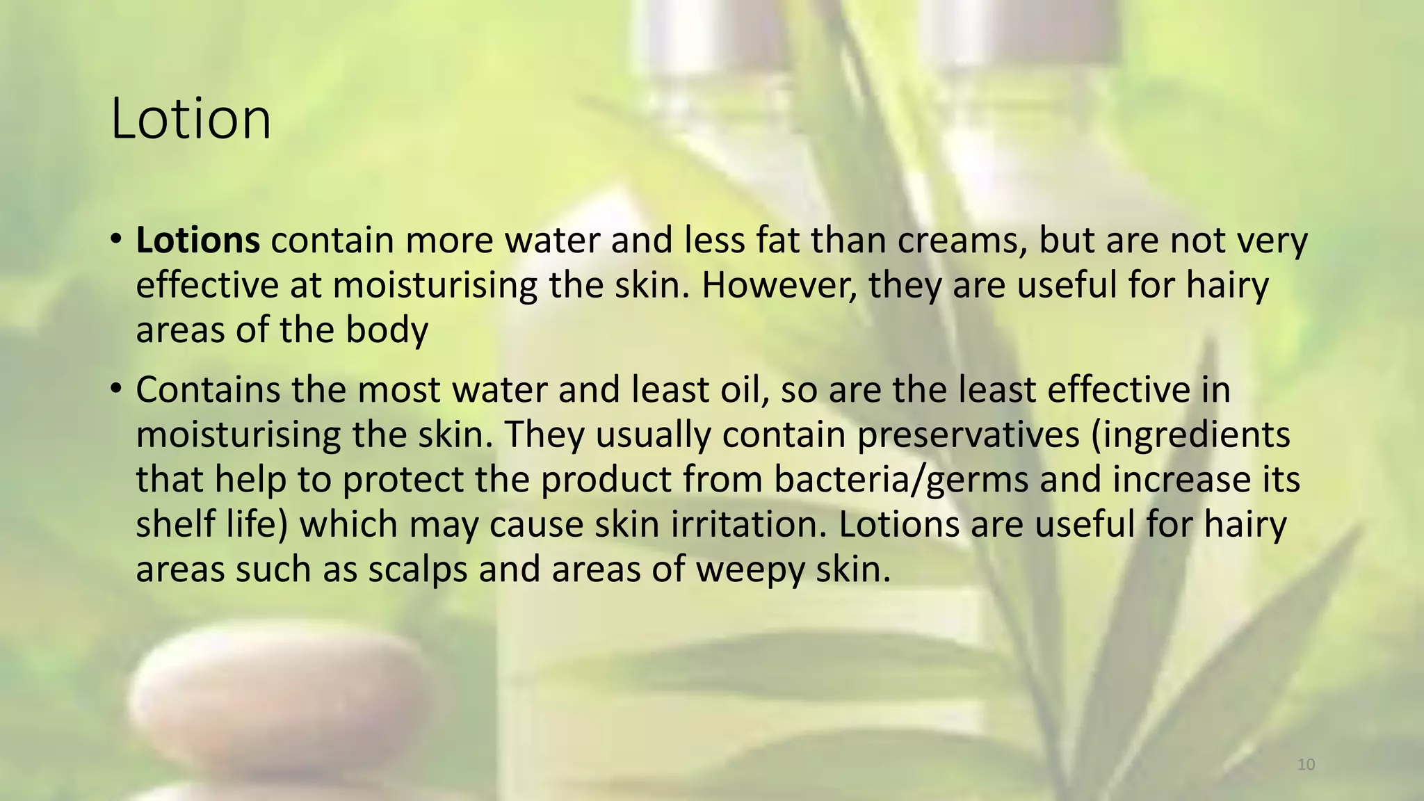 Emollients in cosmetics | PPTX