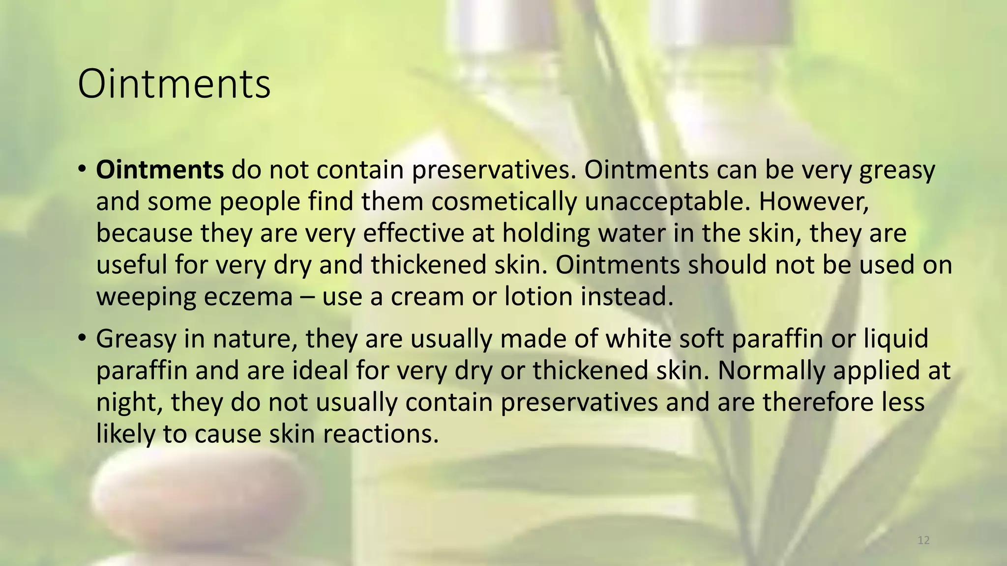 Emollients in cosmetics | PPTX