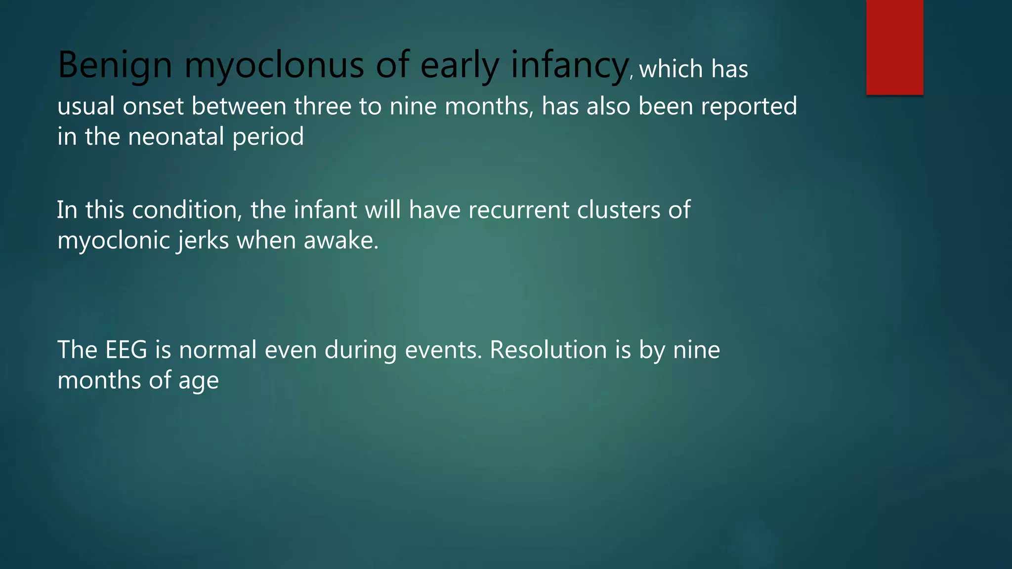 Benign abnormal movements in neonate | PPTX