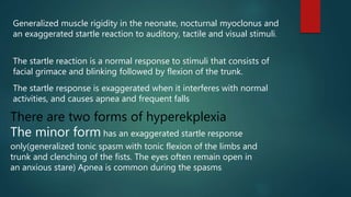 Benign abnormal movements in neonate | PPTX