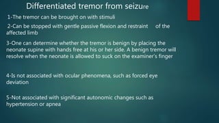 Benign abnormal movements in neonate | PPTX