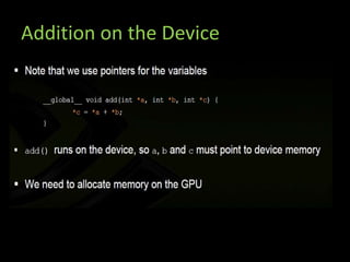 Compute Unified Device Architecture (CUDA) Programmimg | PPT