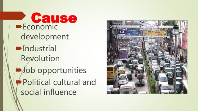 increasing urbanization housing heath and sanitation | PPTX