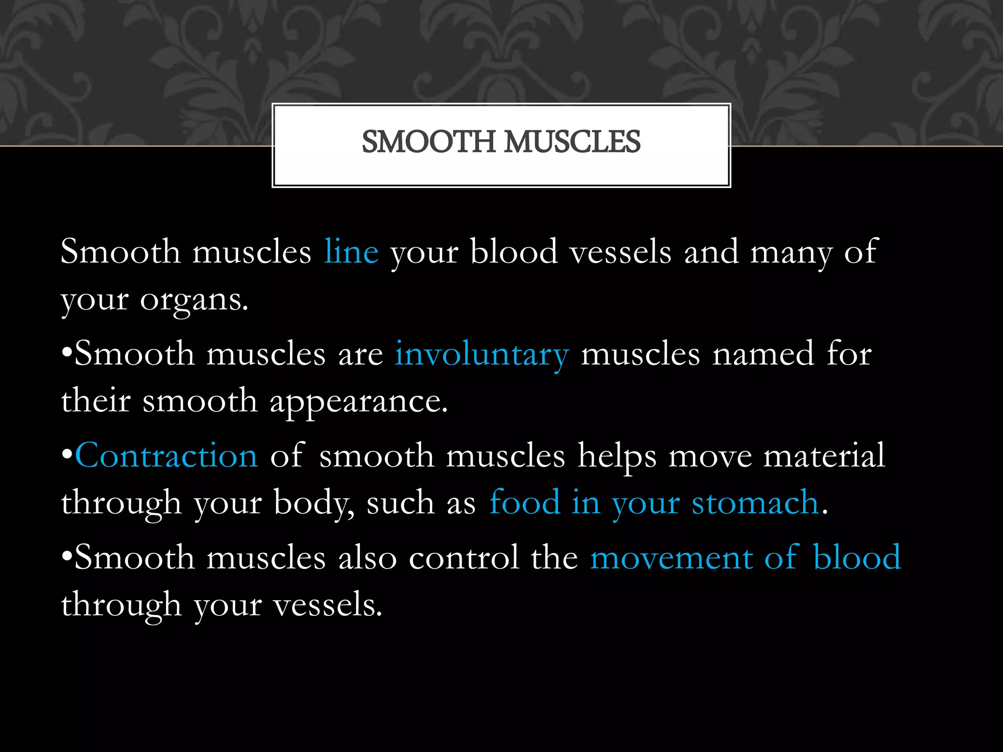 introduction to muscular system | PPTX