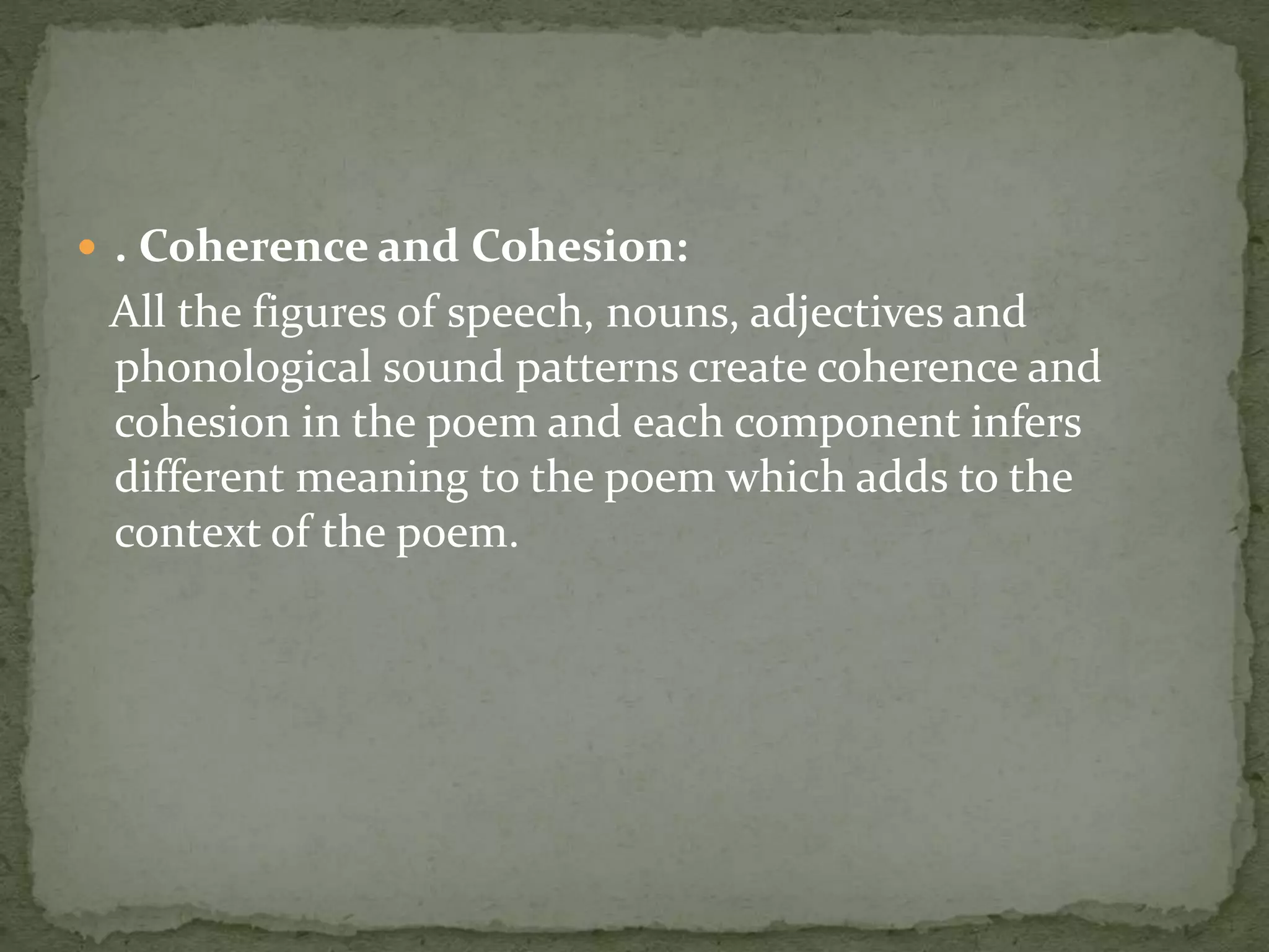 Stylistic Analysis of Poem Anthem for Doomed Youth by Almas Aslam | PPTX