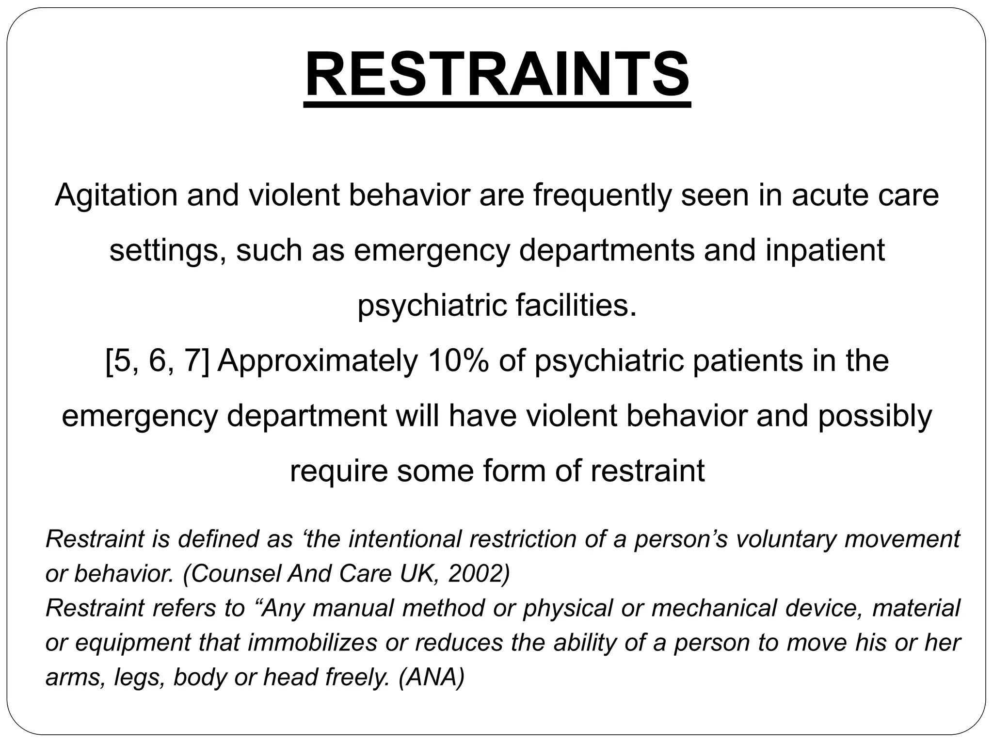 Presentation1.pptx restraints | PPTX