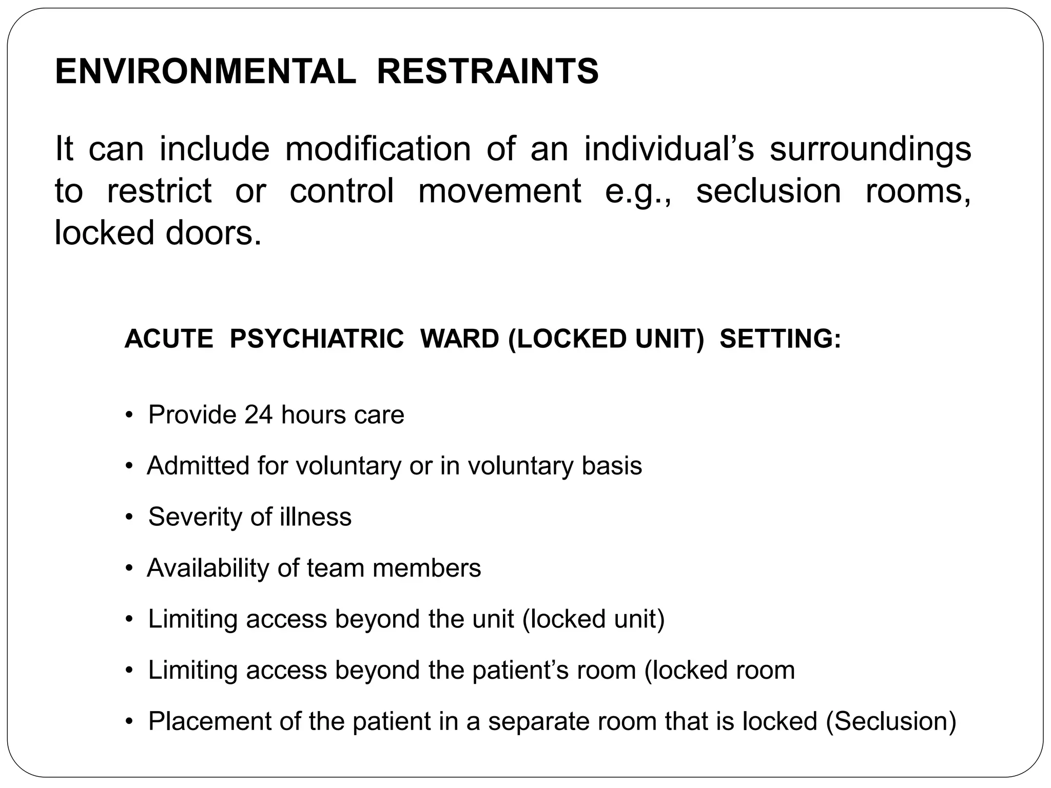 Presentation1.pptx restraints | PPTX