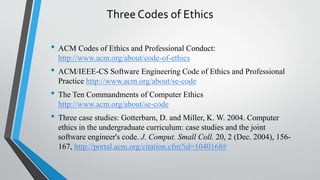 professional Issues in COmputer science and Engineering | PPTX