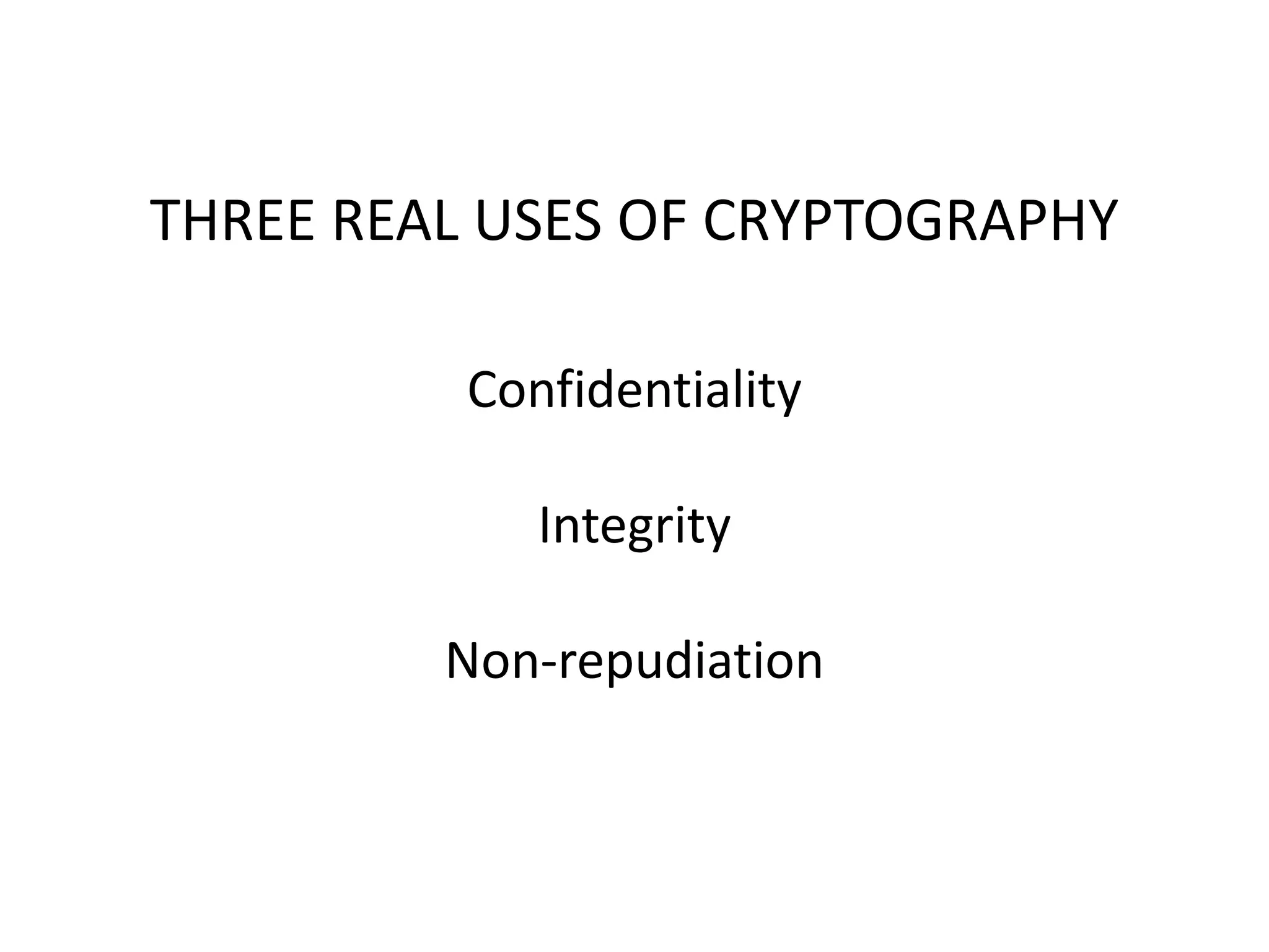 LEARN CRYPTOGRAPHY: What do they use? Series 2 of 3 | PPT